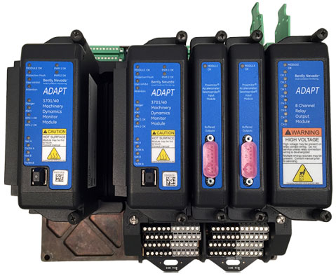 Bently Nevada ADAPT 3701/40 Machinery Dynamics Monitor | Vibration ...