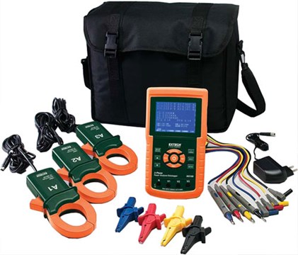 Extech 382100 Power Analyzer / Data Logger | Power Quality Analyzers ...