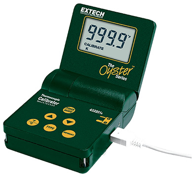 Extech 433201 Microprocessor Calibrator Thermometer | Thermocouple ...