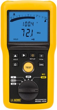 AEMC Model 6536 Megohmmeter | Insulation Testers | Instrumart