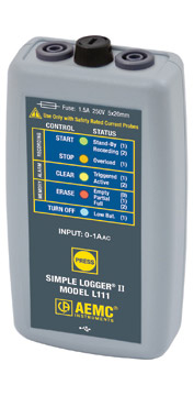 AEMC L111 Simple Logger II | Data Loggers | Instrumart
