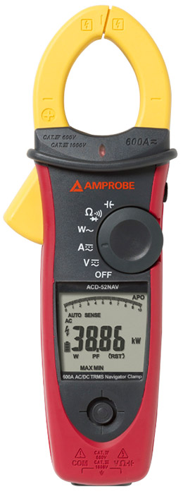 Amprobe ACDC-52NAV Clamp Meter | Clamp Meters | Instrumart