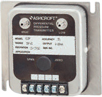 Ashcroft XLdp Series Differential Pressure Transmitters | Pressure ...