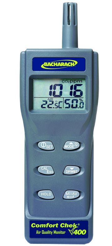 Bacharach Comfort Chek 400 Air Quality Monitor | Indoor Air Quality ...