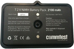 Commtest NiHM Battery Pack | Instrumart