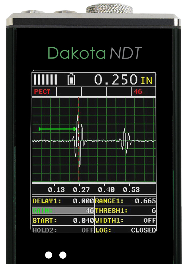 Dakota NDT CMX Series Corrosion Thickness Gauge | Ultrasonic Thickness ...