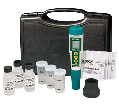 Extech EC400 Conductivity Meter | Conductivity / Resistivity / Salinity ...