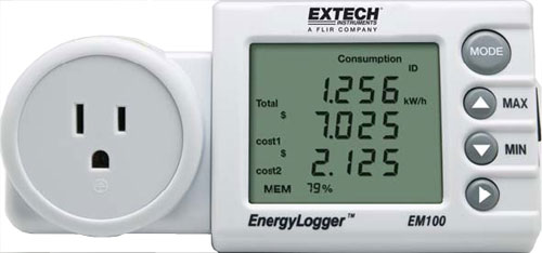 Extech EM100 Energy Monitor | Power Quality Analyzers | Instrumart
