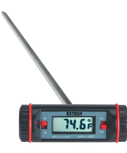 Extech 392065 Stem Thermometer | Thermocouple Thermometers | Instrumart