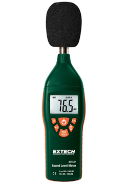 Extech 407732 Sound Level Meter | Sound Level Meters | Instrumart