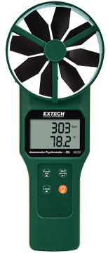 Extech AN320 Thermo Anemometers | Air Velocity Meters | Instrumart