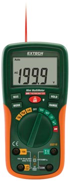 Extech EX210 Mini Digital Multimeter | Multimeters | Instrumart