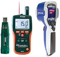 Extech MO290-RK-i7 Water Restoration Contractor Kit | Moisture Meters ...