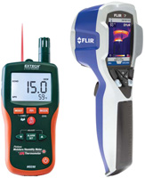 Extech MO290-RK1-i7 Water Restoration Contractor Kit | Moisture Meters ...