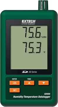 Extech SD500 Humidity & Temperature Data Logger | Data Loggers | Instrumart