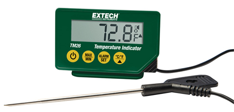 Extech TM26 Temperature Indicator | Thermocouple Thermometers | Instrumart