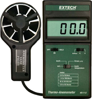 Extech 451112 Big Digit Thermo-Anemometer | Air Velocity Meters ...