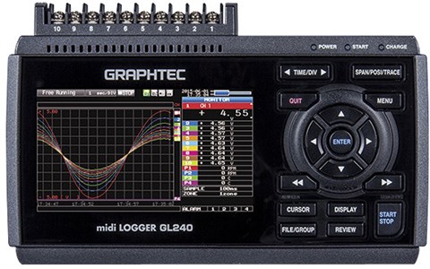 Graphtec GL240 Data Logger | Data Loggers | Instrumart