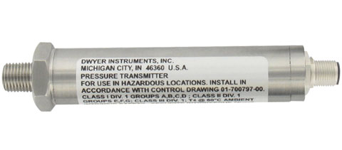 Dwyer IS626 Pressure Transmitter | Pressure Sensors / Transmitters ...