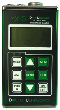 Dakota Ultrasonics MX Series Thickness Gauges | Ultrasonic Thickness ...