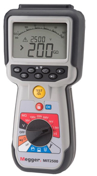 Megger MIT2500 Insulation Tester | Insulation Testers | Instrumart
