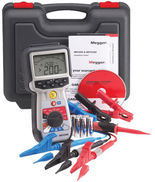 Megger MIT2500 Insulation Tester | Megohmmeters / Insulation Testers ...