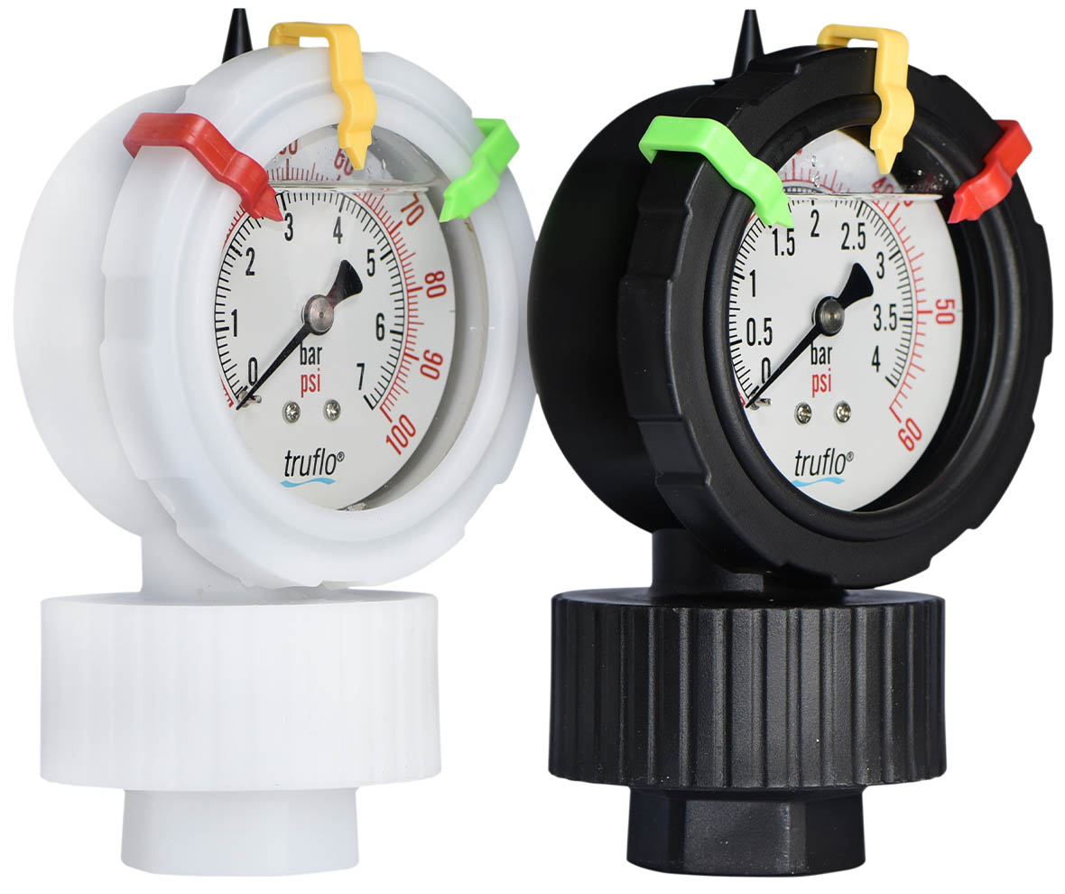 2-1/2 Truflo OBS Series Pressure Gauge And Isolator (OBS-P-0-100) | Obs ...