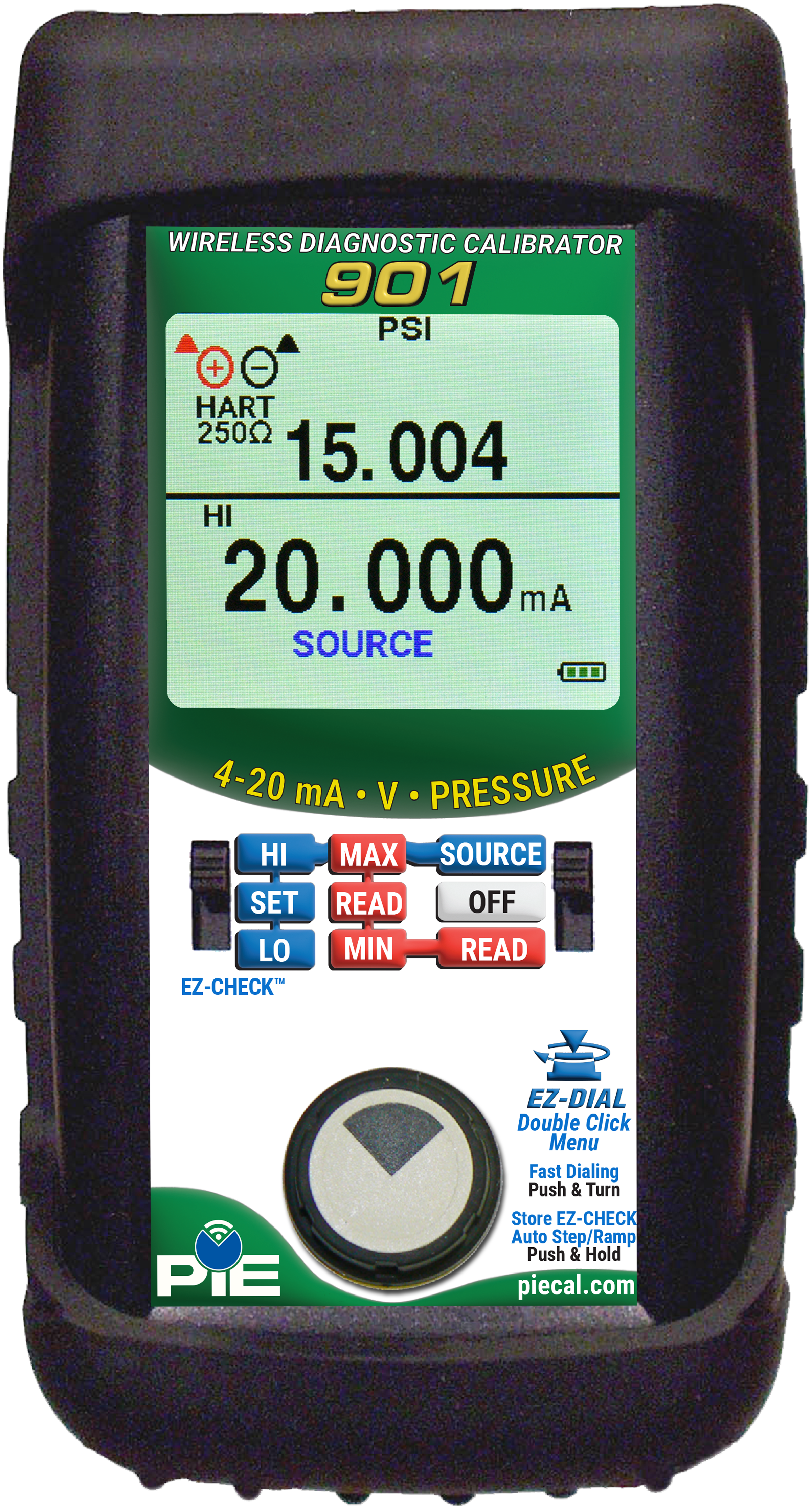 PIE 901 Wireless Diagnostic Loop Calibrator | Loop Calibrators | Instrumart