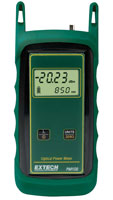 Extech PM100/200 Fiber Optic Power Meter | Power Quality Analyzers ...