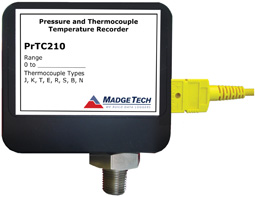 MadgeTech PRTC210 Pressure & Temperature Data Logger | Data Loggers ...