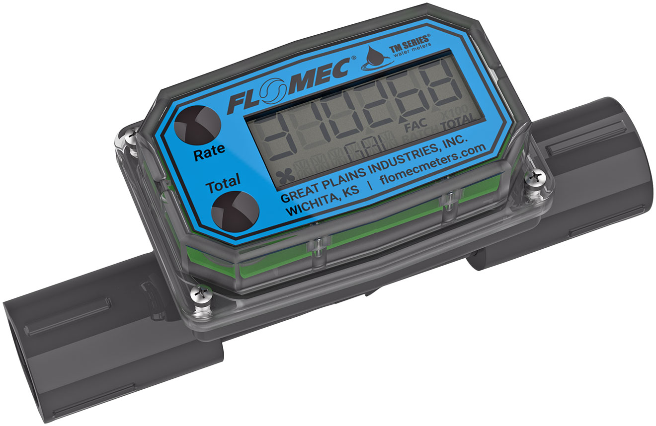 Flomec GPI TM Series Water Meter with Q9 Display | Turbine Flow Meters ...