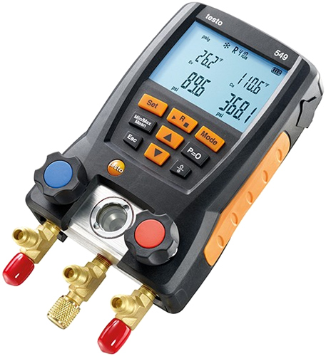 Testo 549 Digital Manifold | Refrigeration Test Equipment | Instrumart