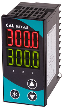 CAL Controls MAXVU08 Temperature Controller | Temperature Controllers ...