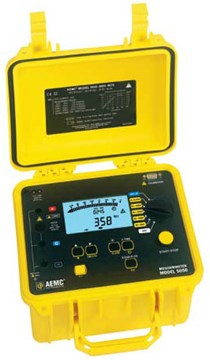AEMC Model 5050 Megohmmeter | Megohmmeters / Insulation Testers ...