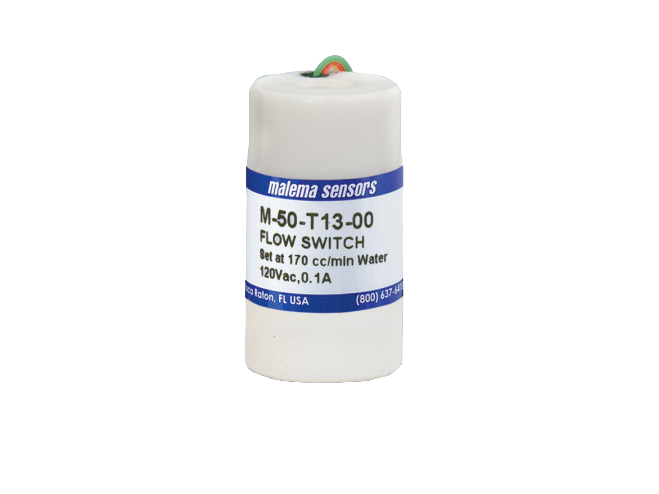 Malema M-50/M-55 Fixed Flow Switch | Flow Switches | Instrumart