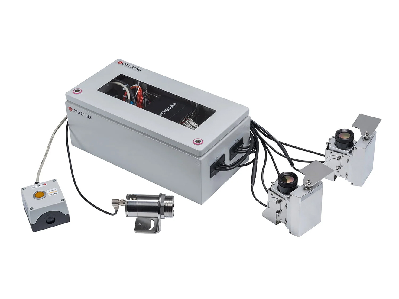 Optris Bottom Up Glass Inspection System | Thermal Imagers | Instrumart