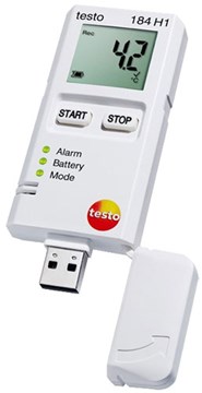 Testo 184 H1 Temperature and Humidity Data Logger | Data Loggers ...